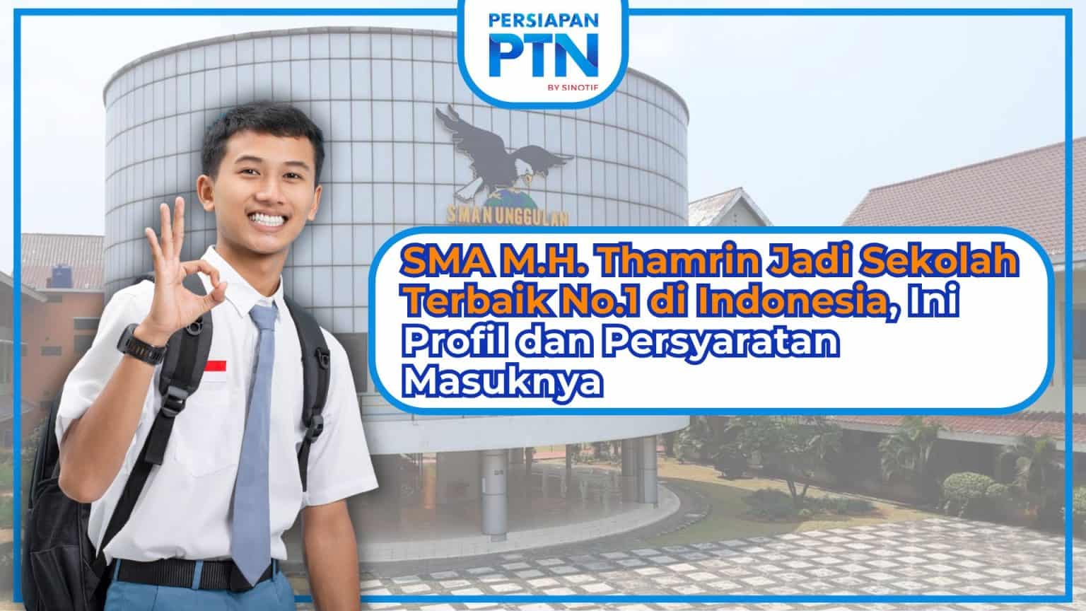 SMA M.H. Thamrin Jadi Sekolah Terbaik No.1 di Indonesia, Ini Profil dan ...