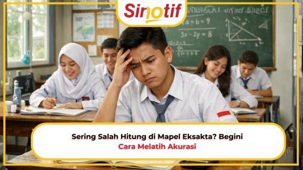 Sering Salah Hitung di Mapel Eksakta? Begini Cara Melatih Akurasi - Sinotif